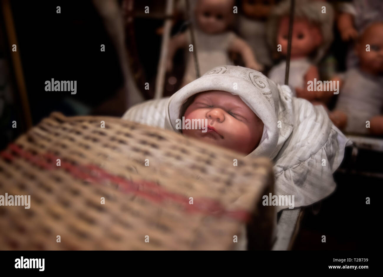 Vintage old baby dall toys collection group with indoor very low ...