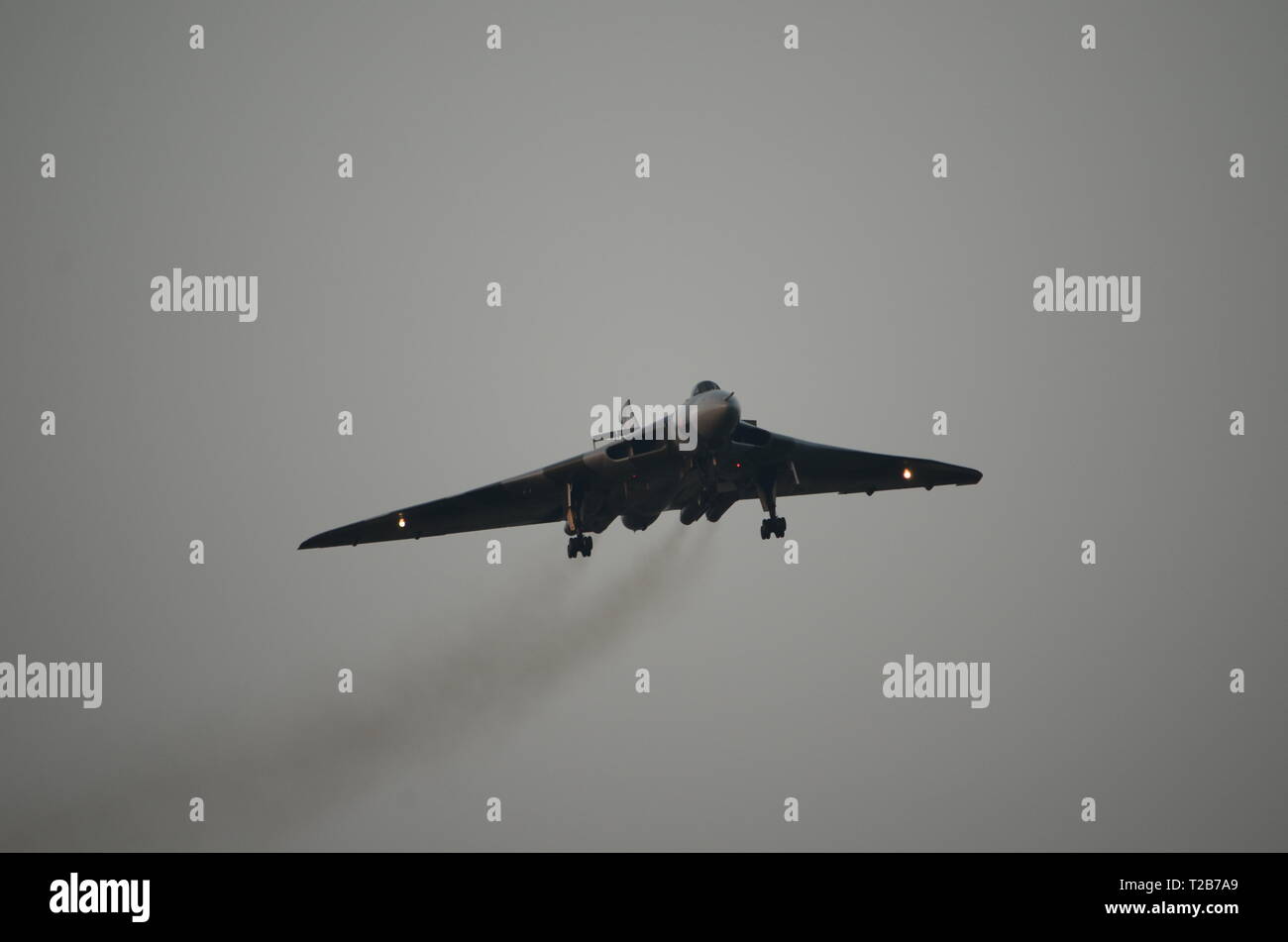 Avro Vulcan XH558 Stock Photo - Alamy