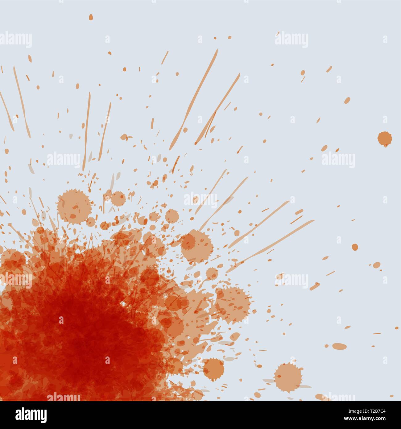 Abstract vector spots background illustration with place for your text ...