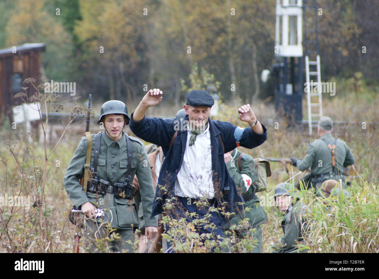 Auschwitz jewish ramp hi-res stock photography and images - Alamy