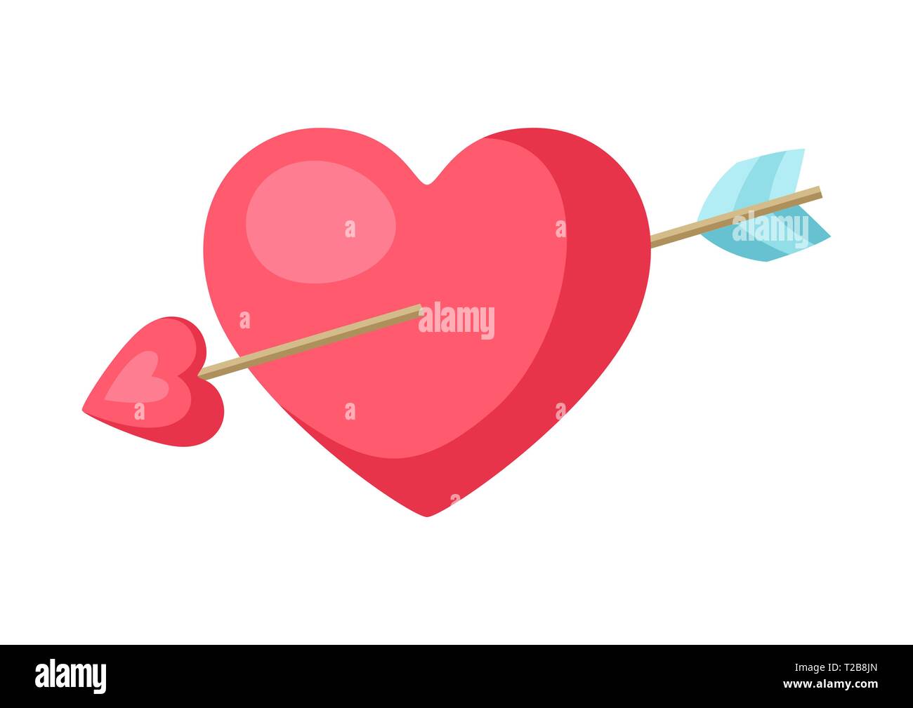 Wedding arrow Stock Vector Images - Alamy