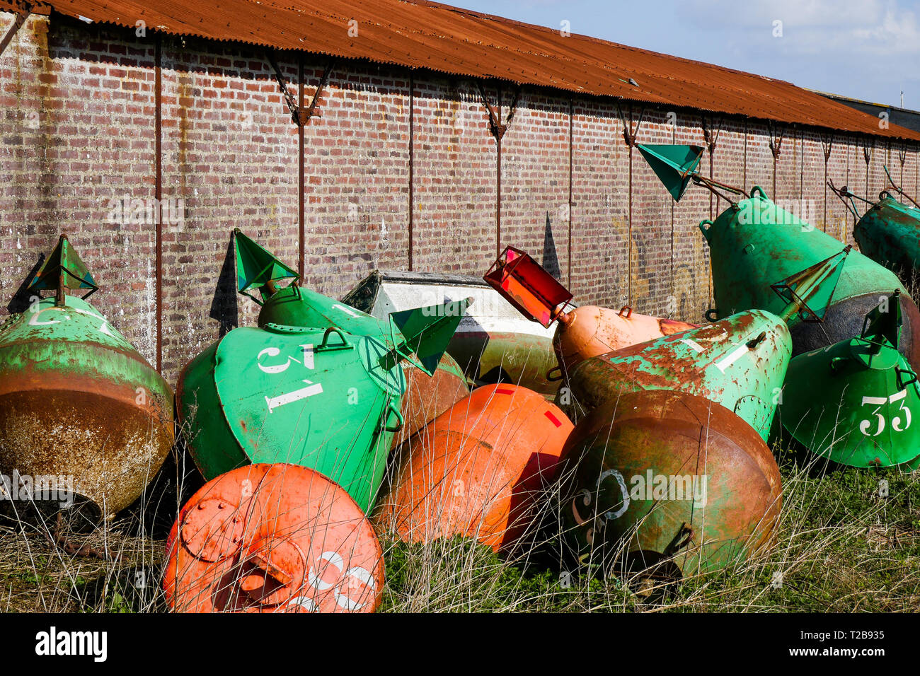 Rusted buoys hi-res stock photography and images - Alamy