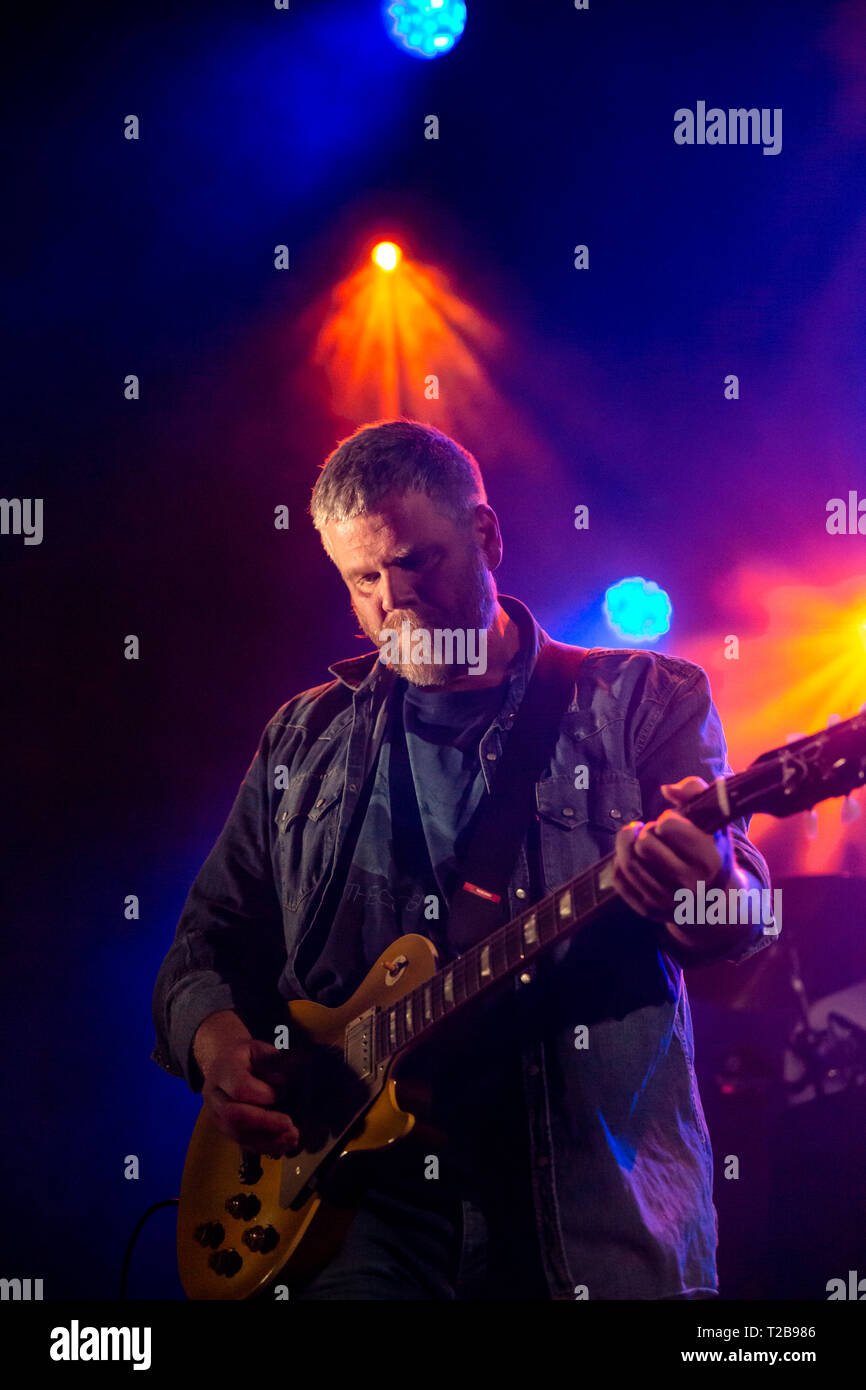 Norway, Bergen - March 30, 2019. The Norwegian pop band Pogo Pops ...