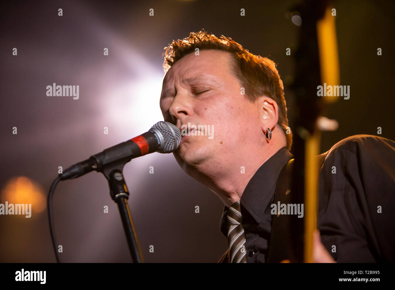 Norway, Bergen - March 30, 2019. The Norwegian pop band Pogo Pops ...