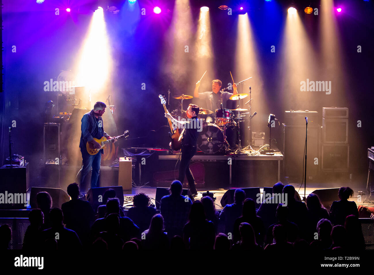 Norway, Bergen - March 30, 2019. The Norwegian pop band Pogo Pops ...