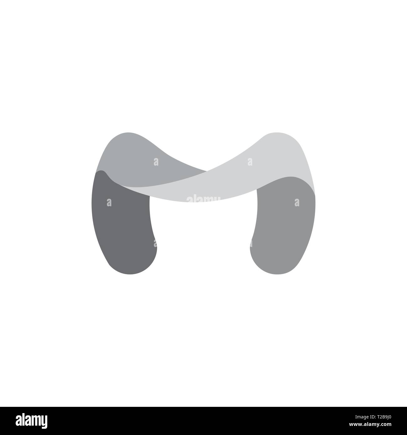 simple geometric clear vector for business symbol logo vector Stock ...