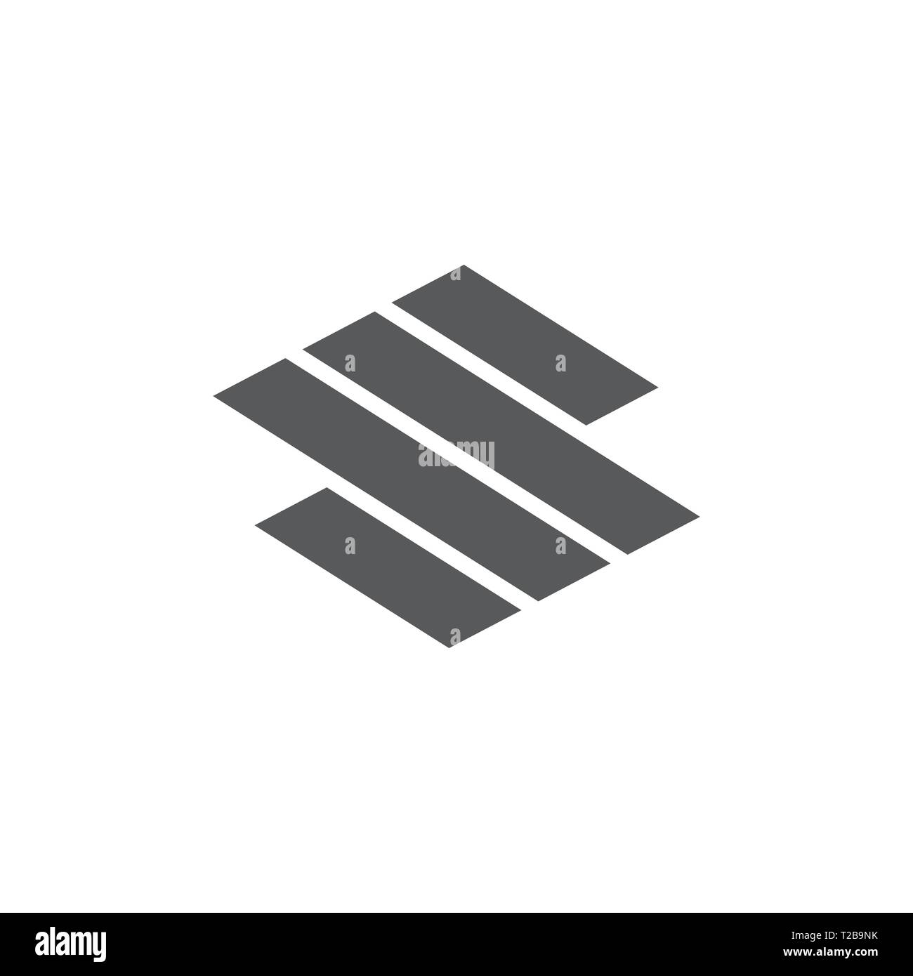 simple geometric clear vector for business symbol logo vector Stock ...