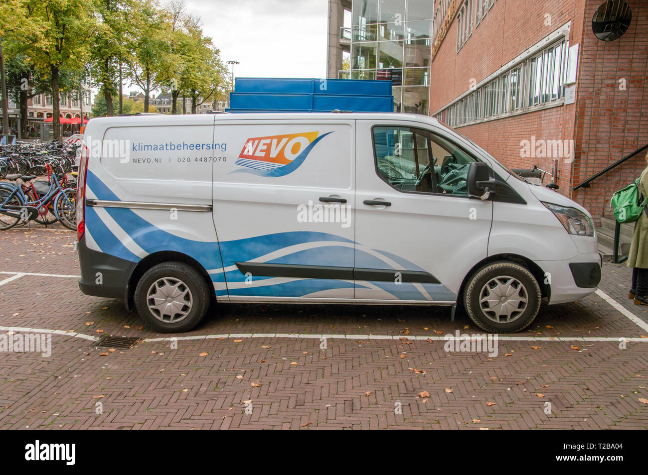 NEVO Company Van At Amsterdam The Netherlands 2018 Stock Photo - Alamy