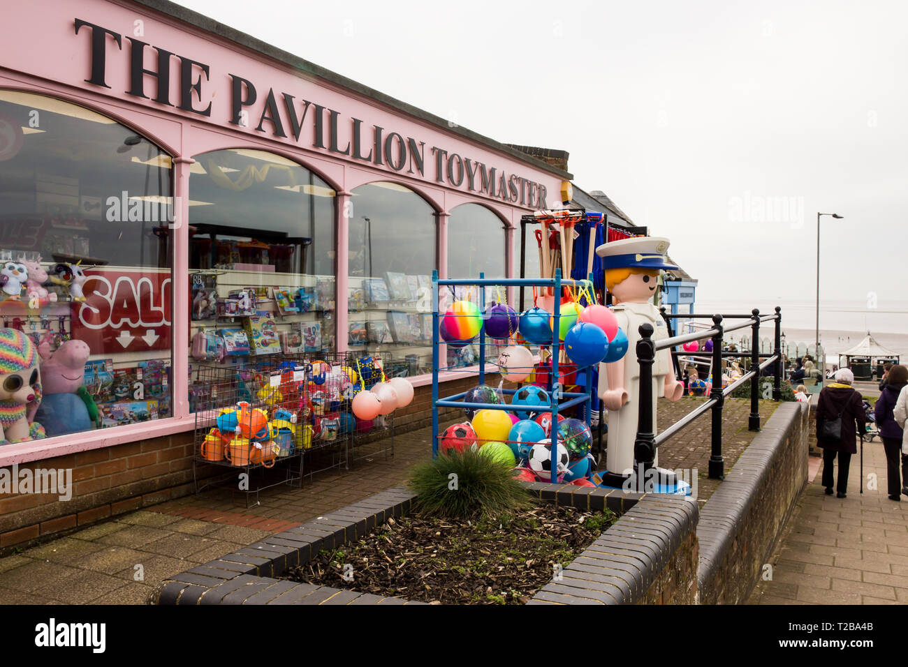 Hunstanton, England. 23 March 2019. The Pavillion Toymaster shop – A ...