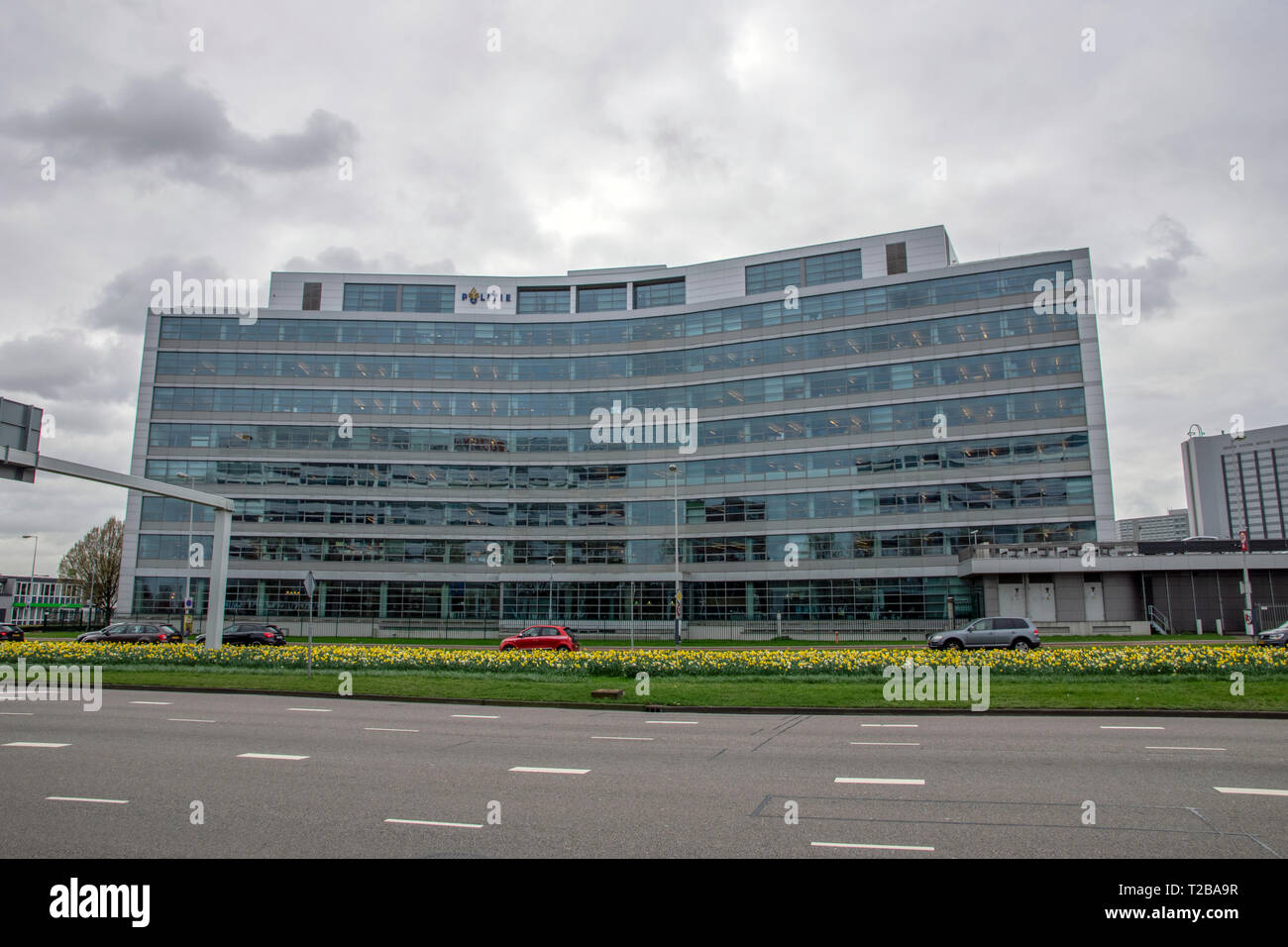 Politie Amsterdam Amstelland Building At Amsterdam The Netherlands 2019 ...
