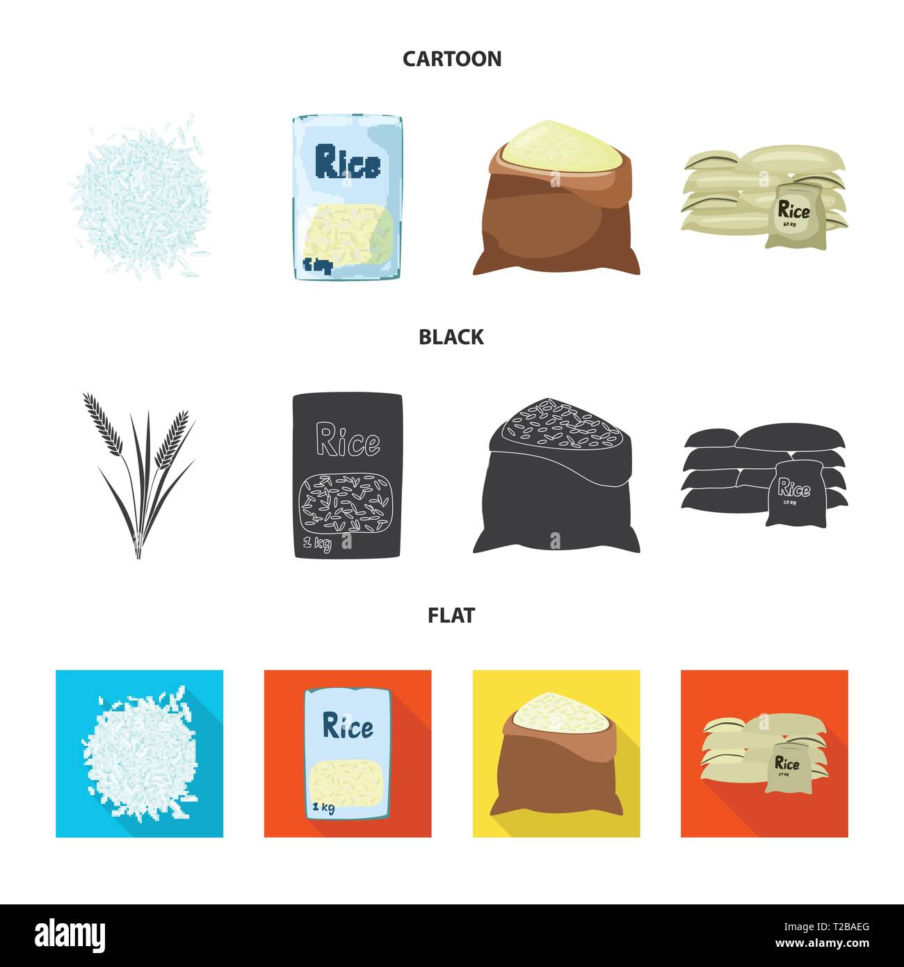 grain,packet,bag,rice,white,unpolished,seed,wholesale,cereal,farm,heap ...