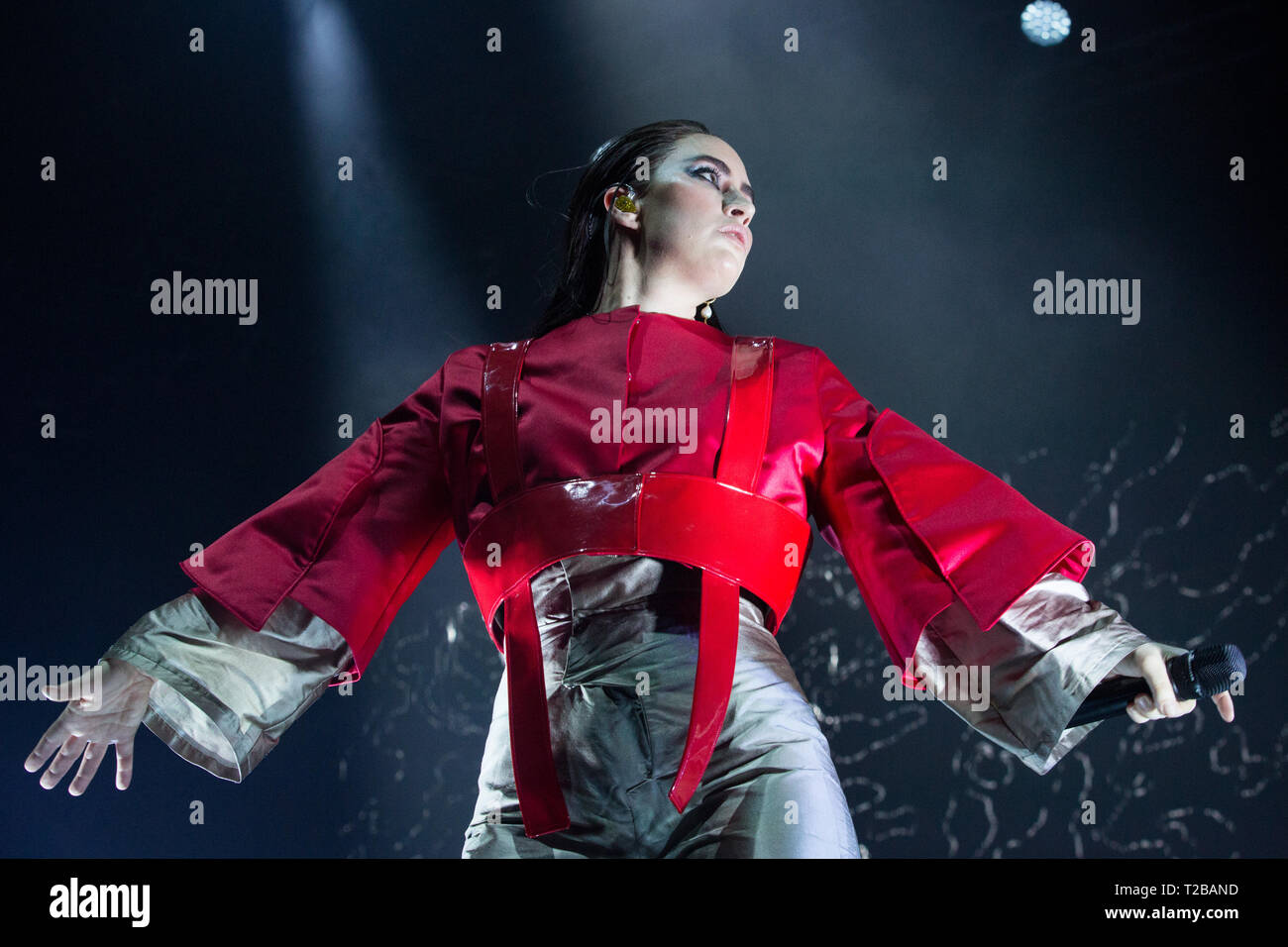 Norway, Oslo - March 30, 2019. The Norwegian indie pop band Highasakite ...