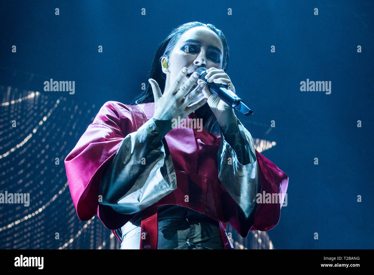 Norway, Oslo - March 30, 2019. The Norwegian indie pop band Highasakite ...