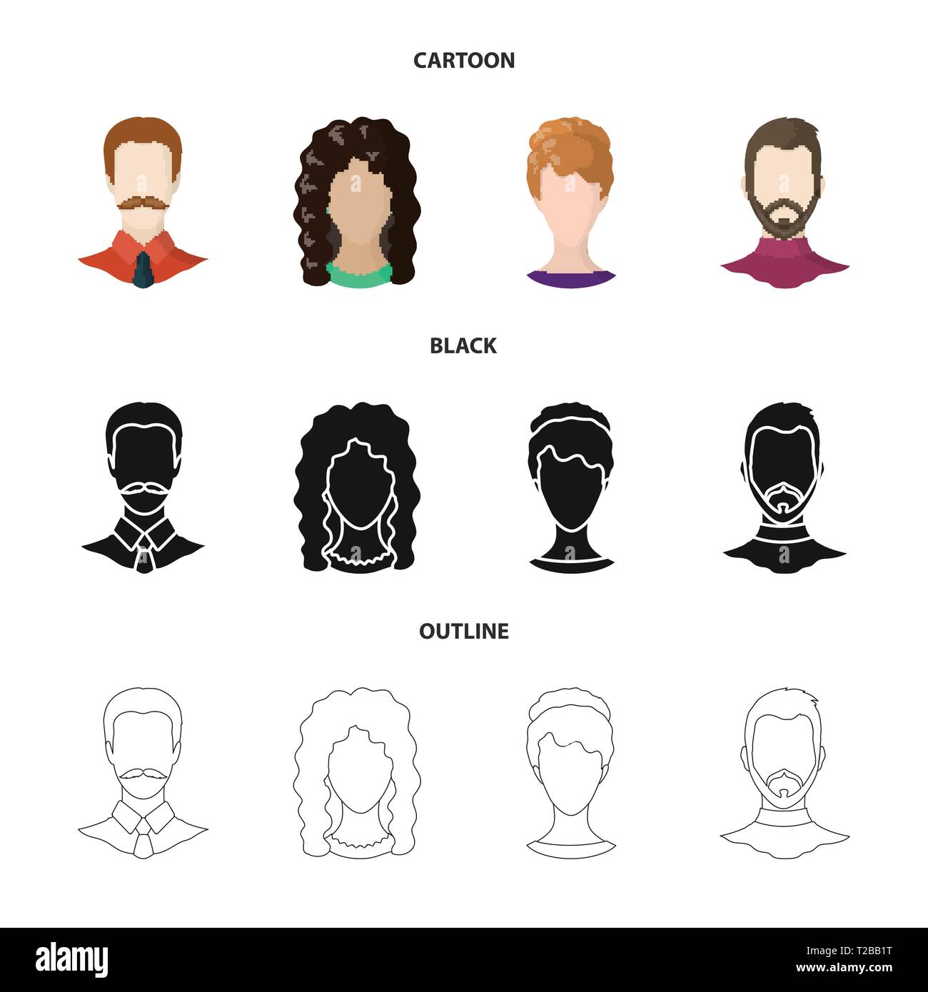 Isolated object of professional and photo icon. Collection of ...