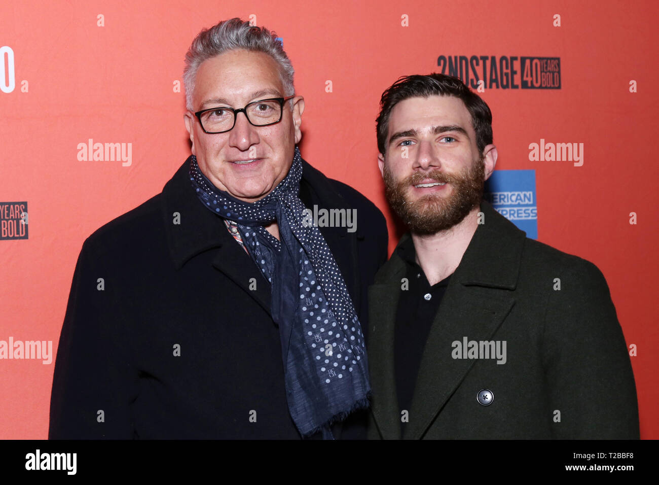 Opening night party for Second Stage Theater's Superhero held at The ...