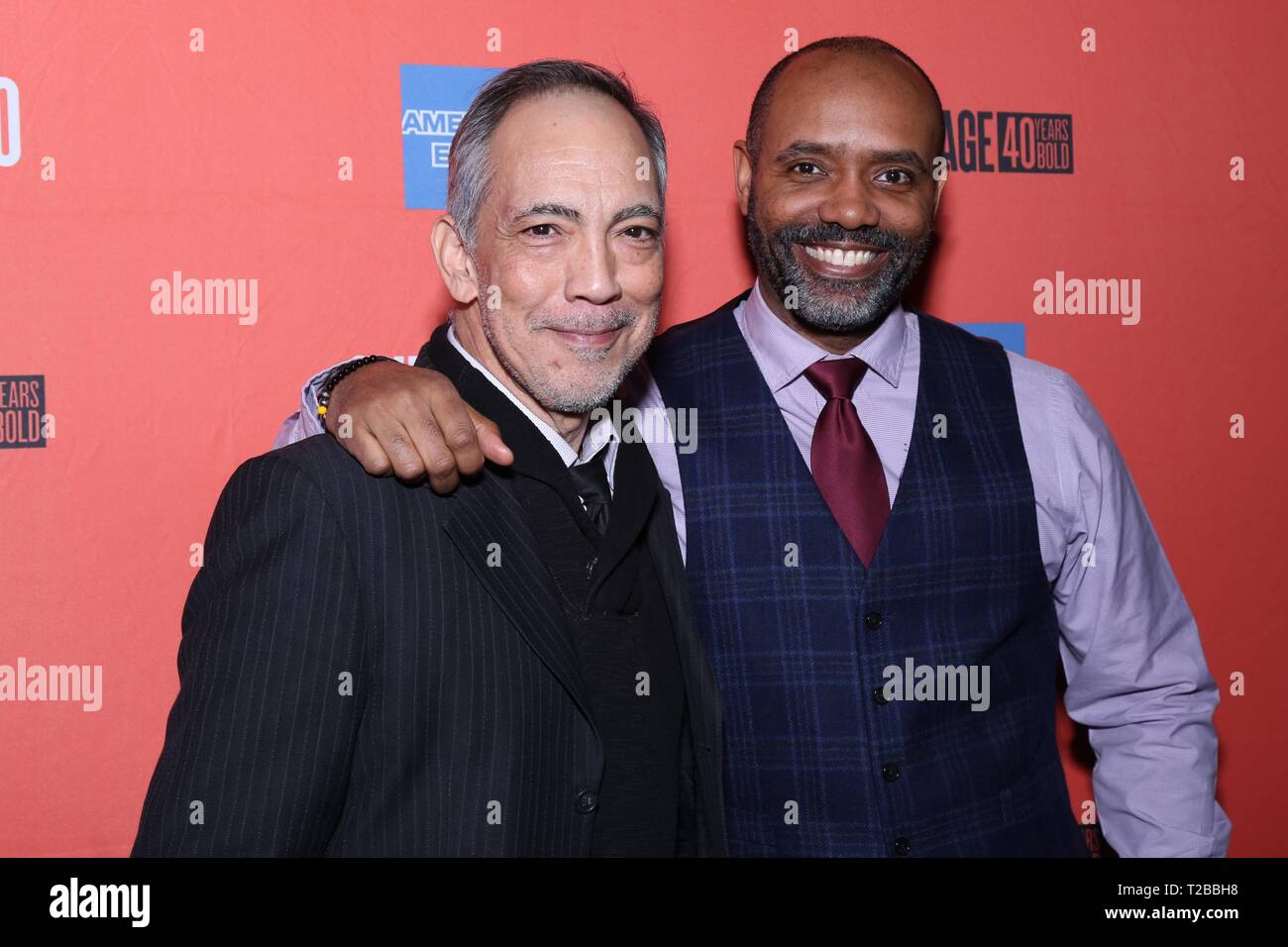 Opening night party for Second Stage Theater's Superhero held at The ...