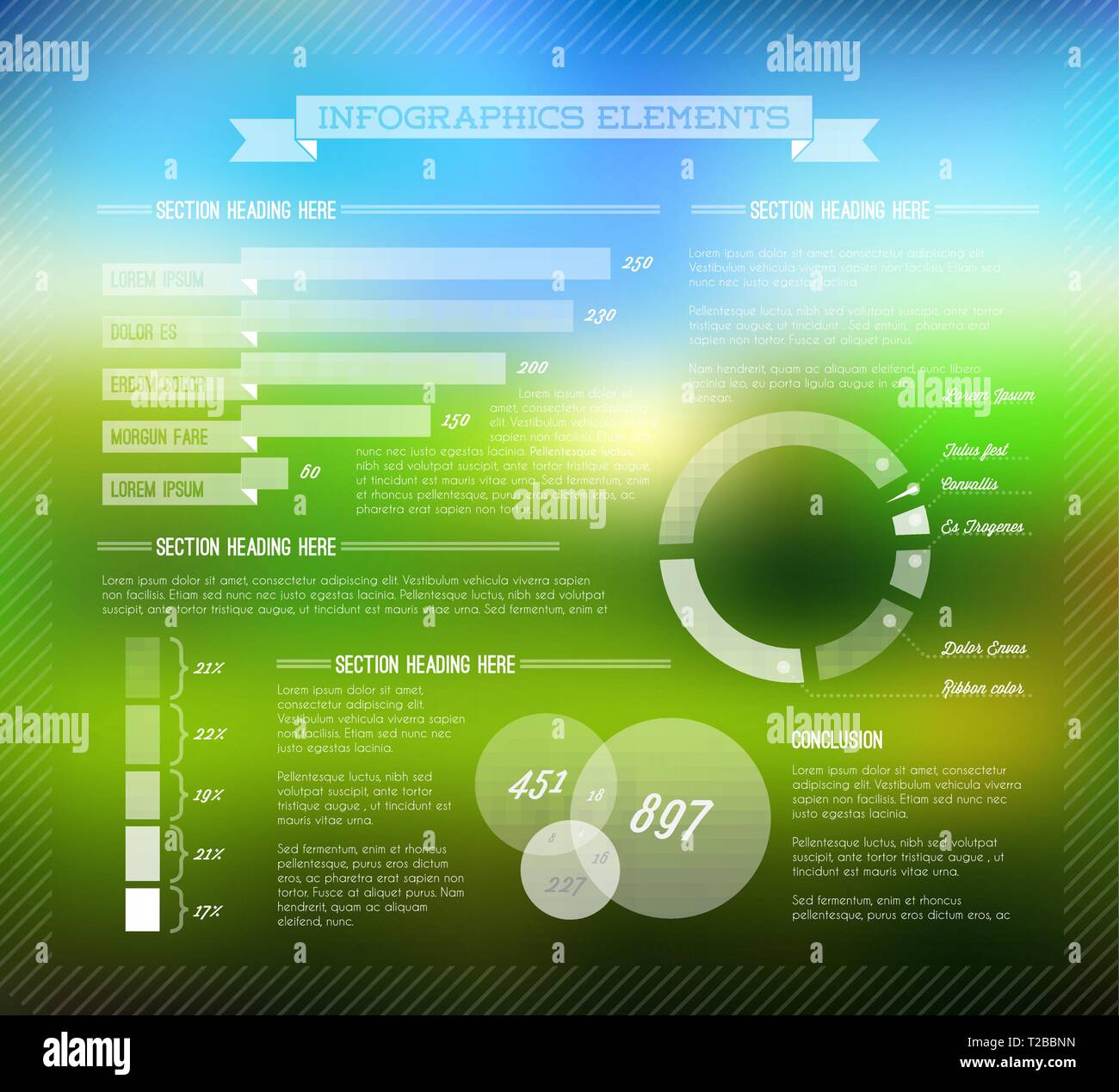 White transparent Vector set of Infographic elements for your documents ...