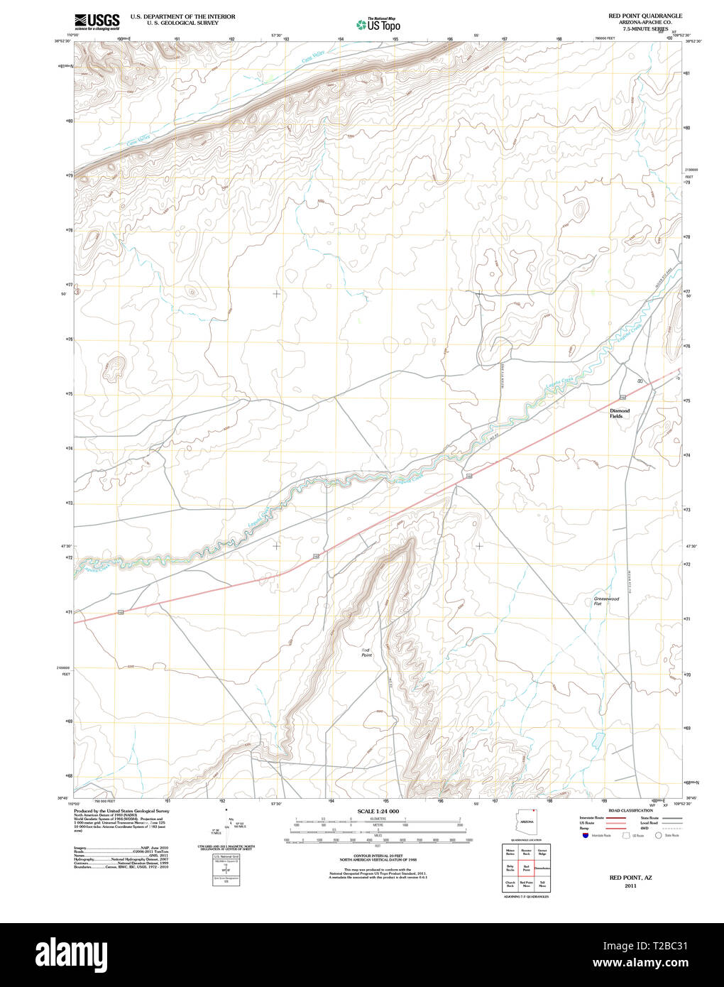 Arizona mapping point hi-res stock photography and images - Alamy