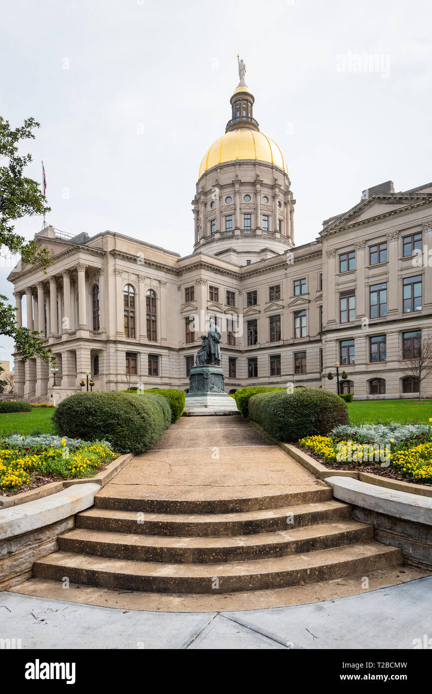 The Georgia State Capitol, in Atlanta, Georgia Stock Photo - Alamy