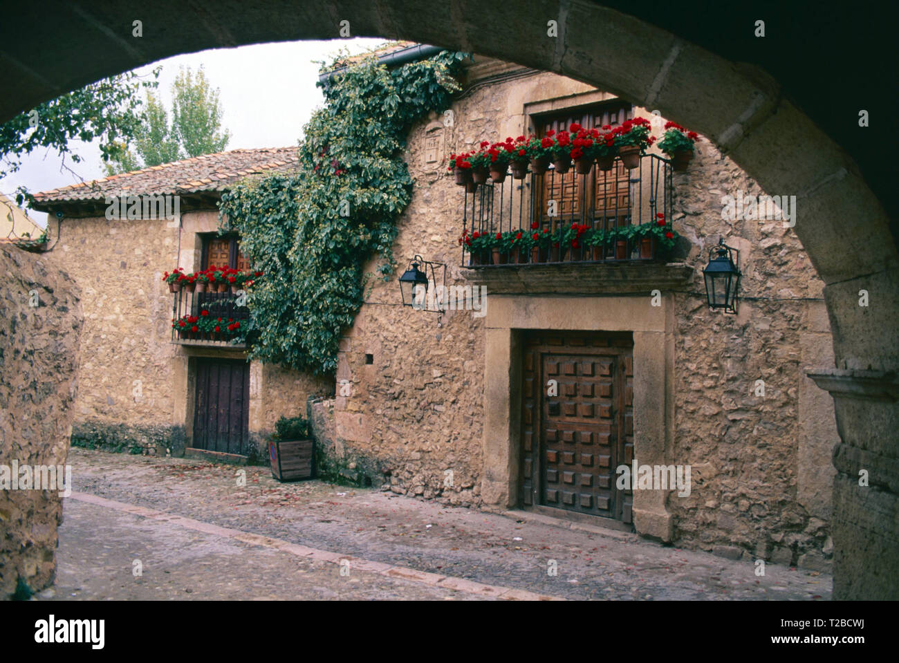 Street of pedraza hi-res stock photography and images - Alamy