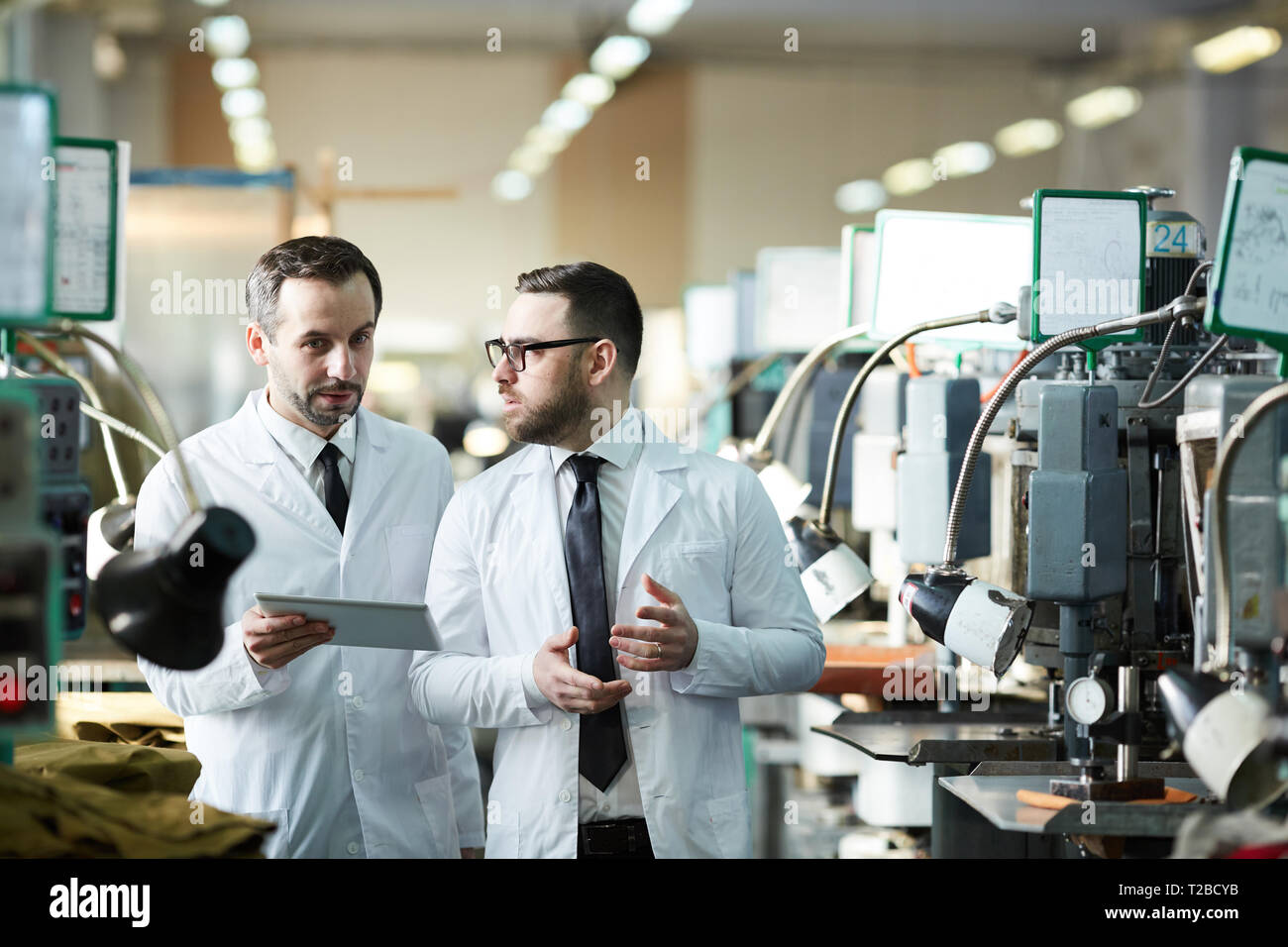 Modern Production Factory Stock Photo - Alamy