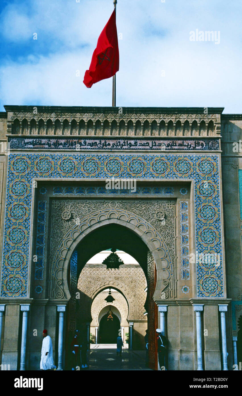 Royal Palace of the royal family,Rabat,Morocco Stock Photo - Alamy