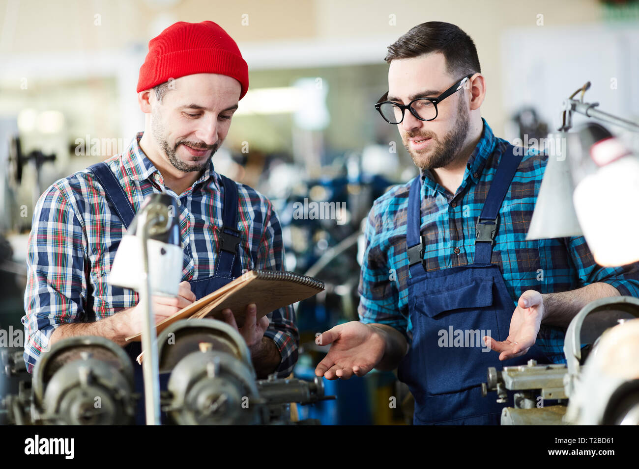 Trainee at Factory Stock Photo - Alamy