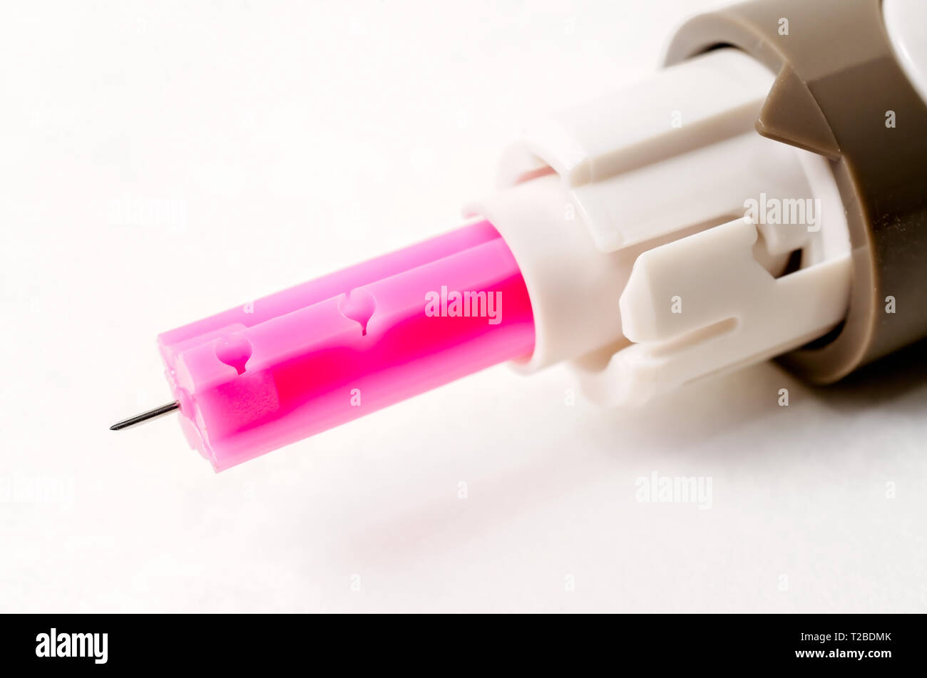Disposable blood lancet hi-res stock photography and images - Alamy