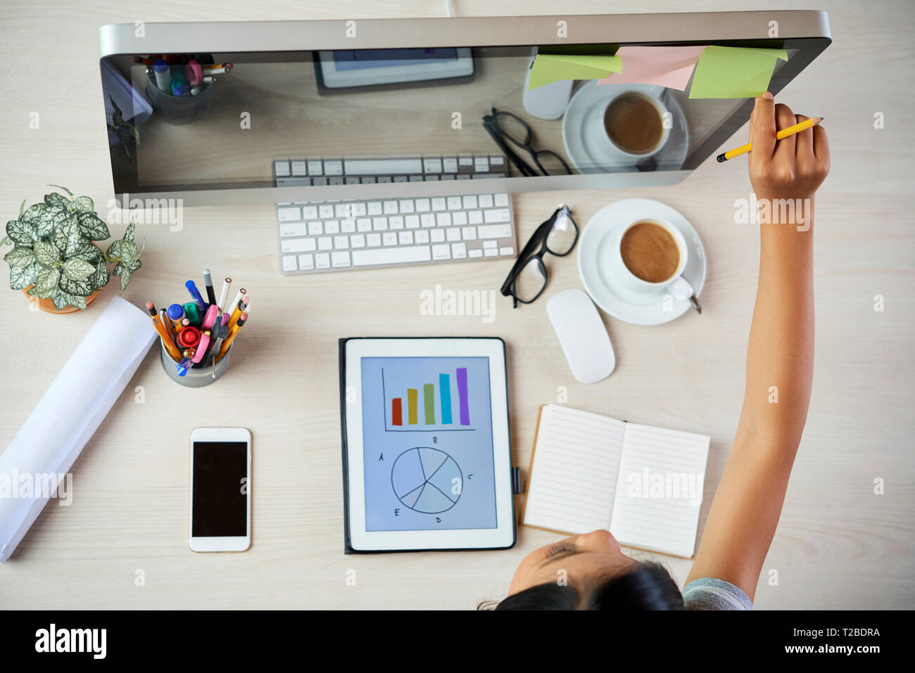 Hands planning hi-res stock photography and images - Alamy