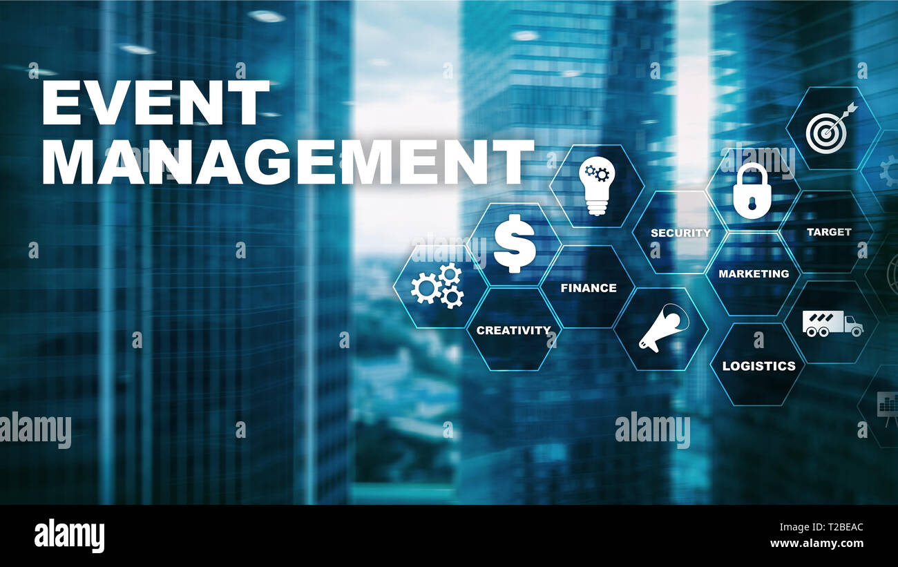 Event management Concept. Event management flowchart. Event management ...