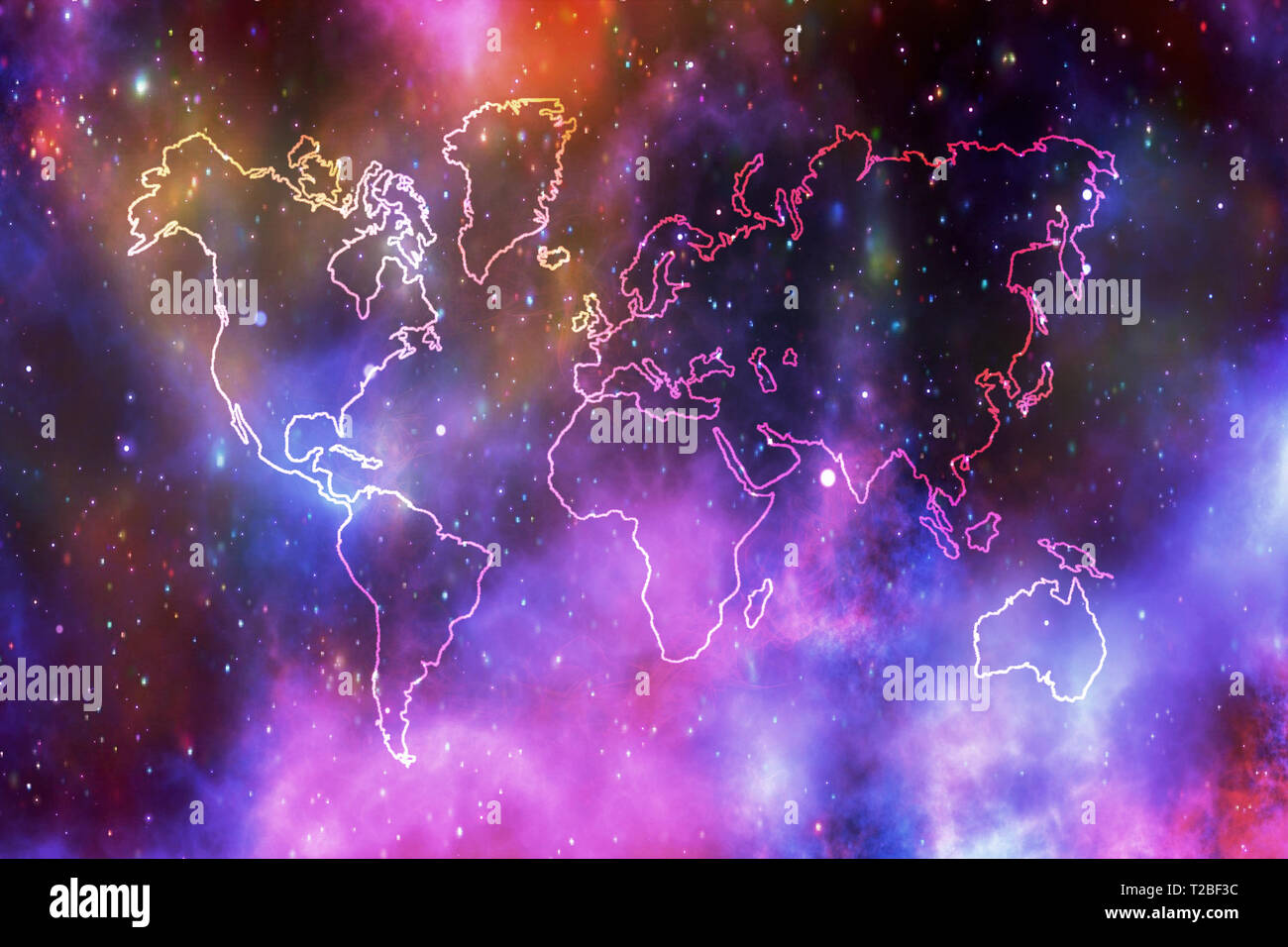 Creative world color visual design hi-res stock photography and images ...