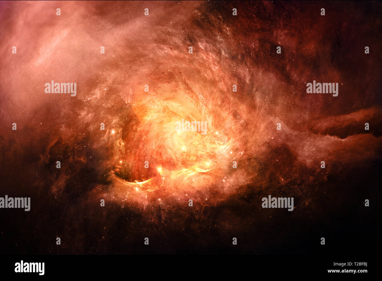 Abstract colorful smooth bright galaxy texture as a background Stock ...