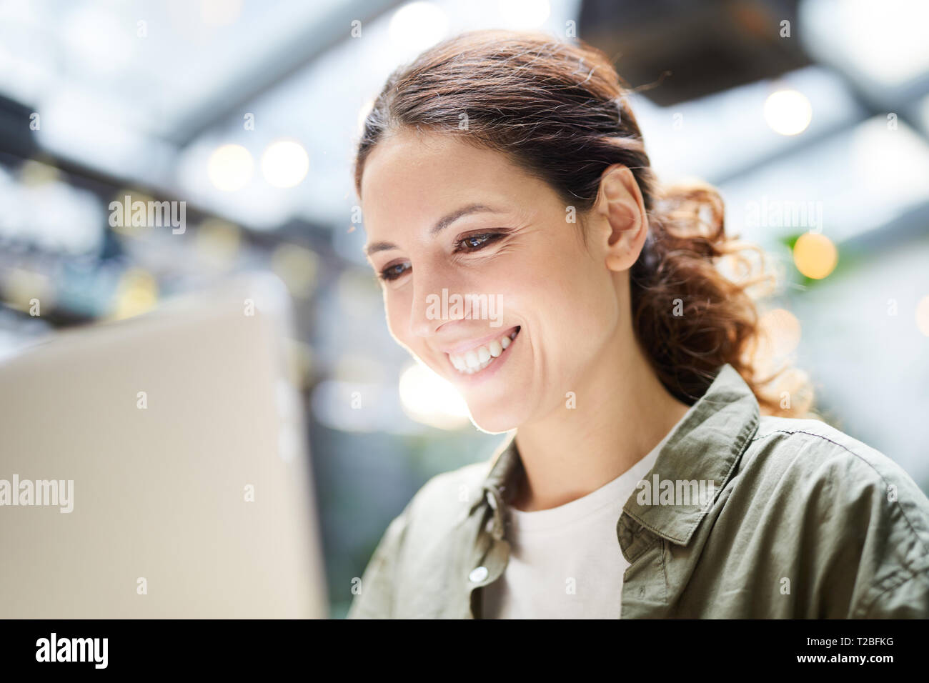 Jolly woman hi-res stock photography and images - Alamy