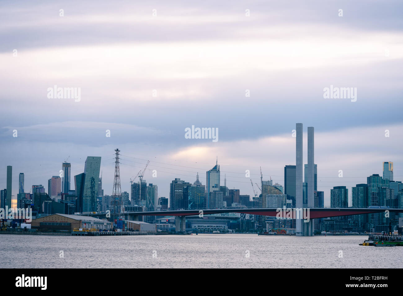 This photo was taken from the ferry from Portarlington to Melbourne run ...