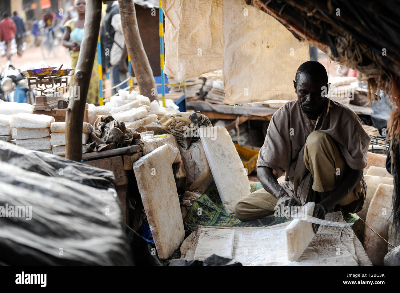 Salzblock hi-res stock photography and images - Alamy