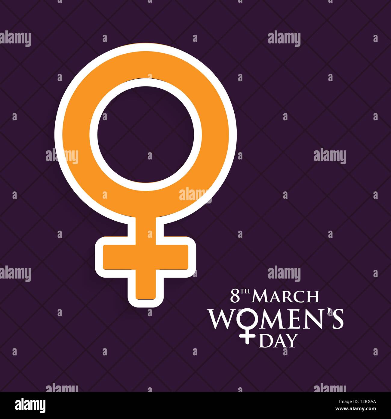8 March logo vector design with international women's day background ...