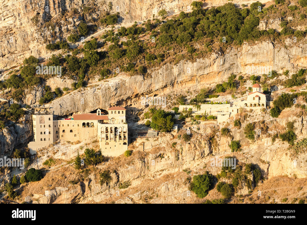 Hamatoura monastery hi-res stock photography and images - Alamy