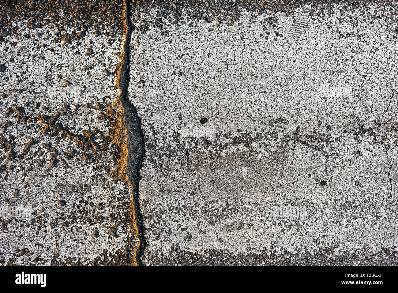 Rough grunge texture of asphalt road from above Stock Photo - Alamy