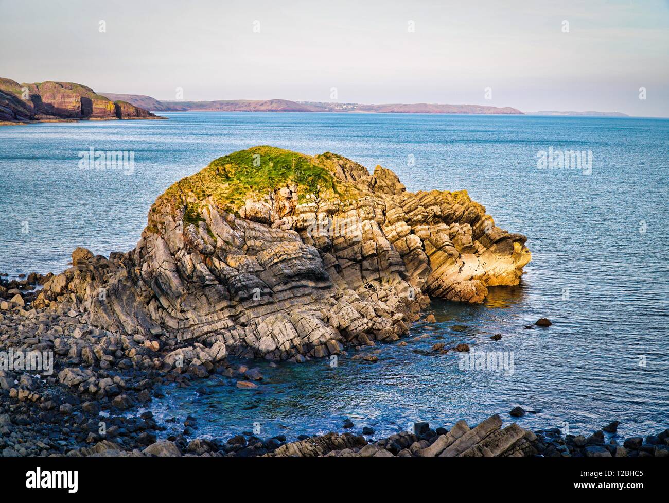 Stackpole quay beach hi-res stock photography and images - Alamy