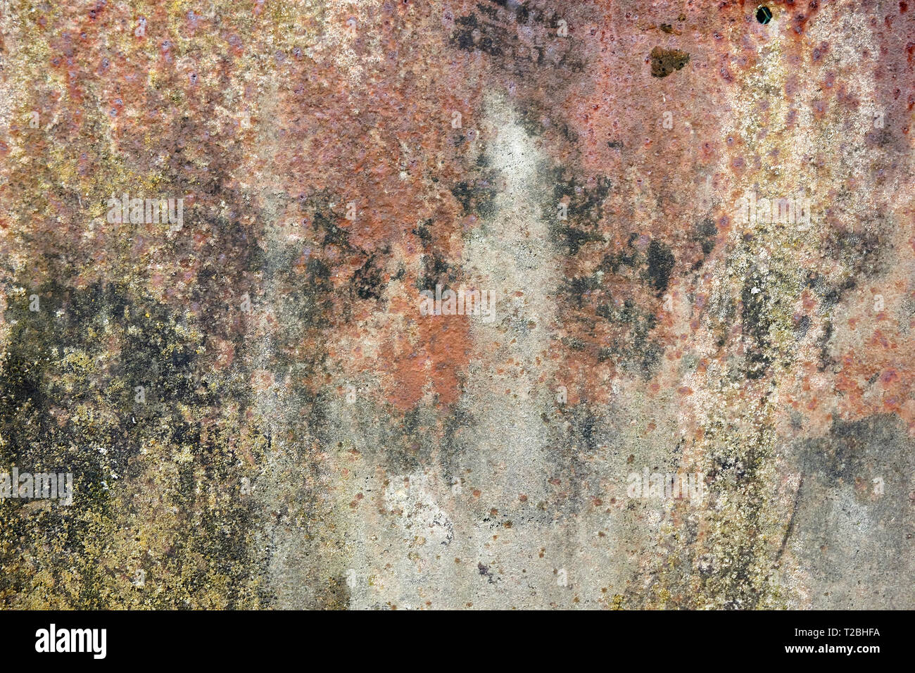 old weathered oxidated metal pattern Stock Photo - Alamy