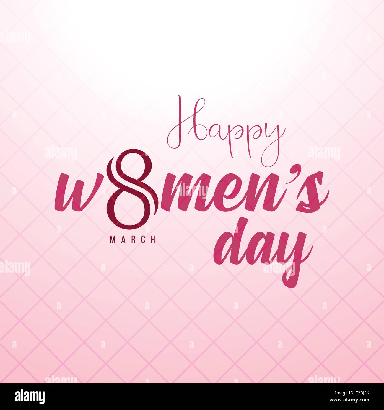 8 March logo vector design with international women's day background ...