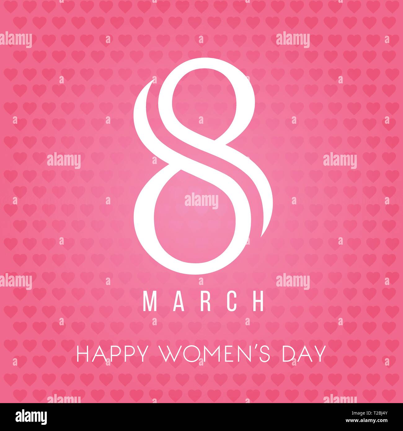 8 March logo vector design with international women's day background ...