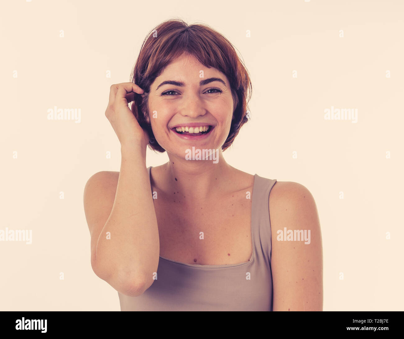 Happy expressions hi-res stock photography and images - Alamy