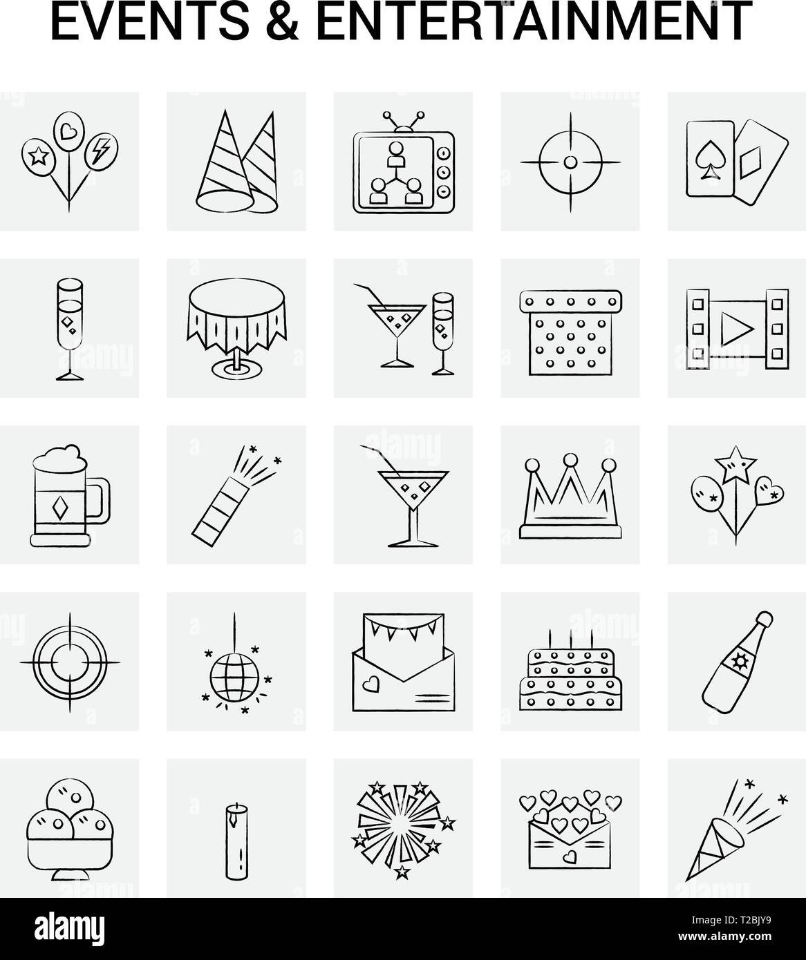 Film celebrations Stock Vector Images - Alamy