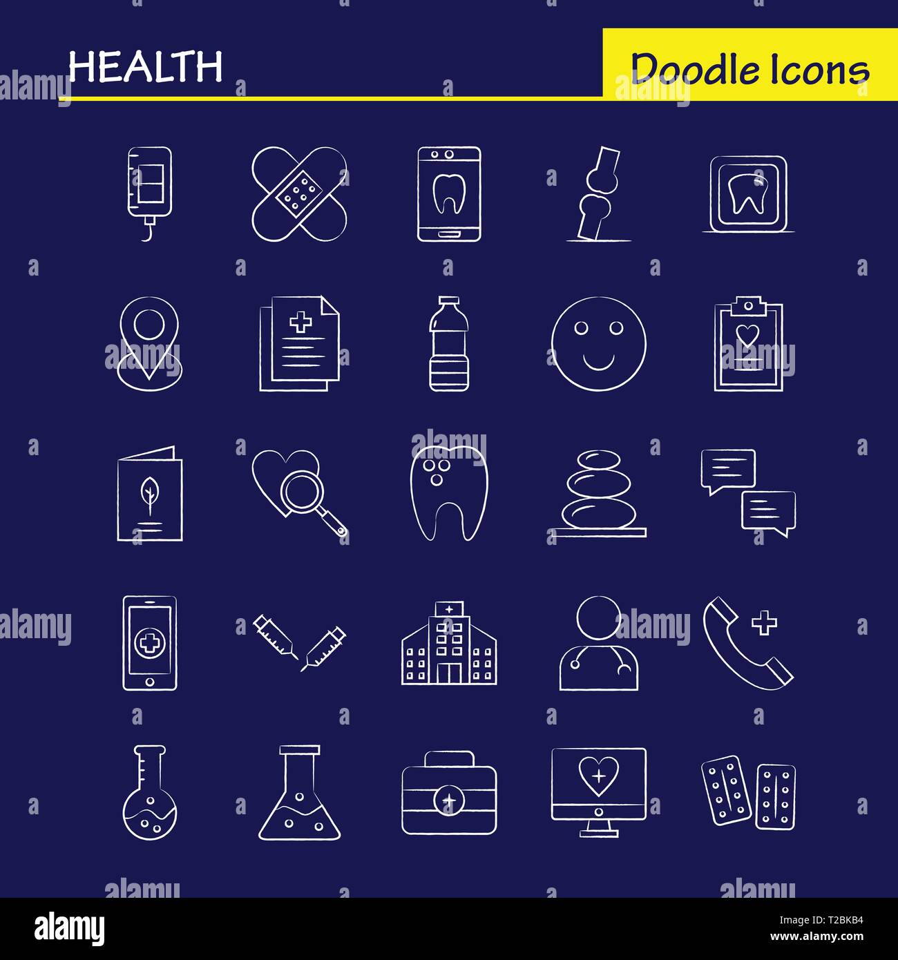 Health Hand Drawn Icon for Web, Print and Mobile UX/UI Kit. Such as ...