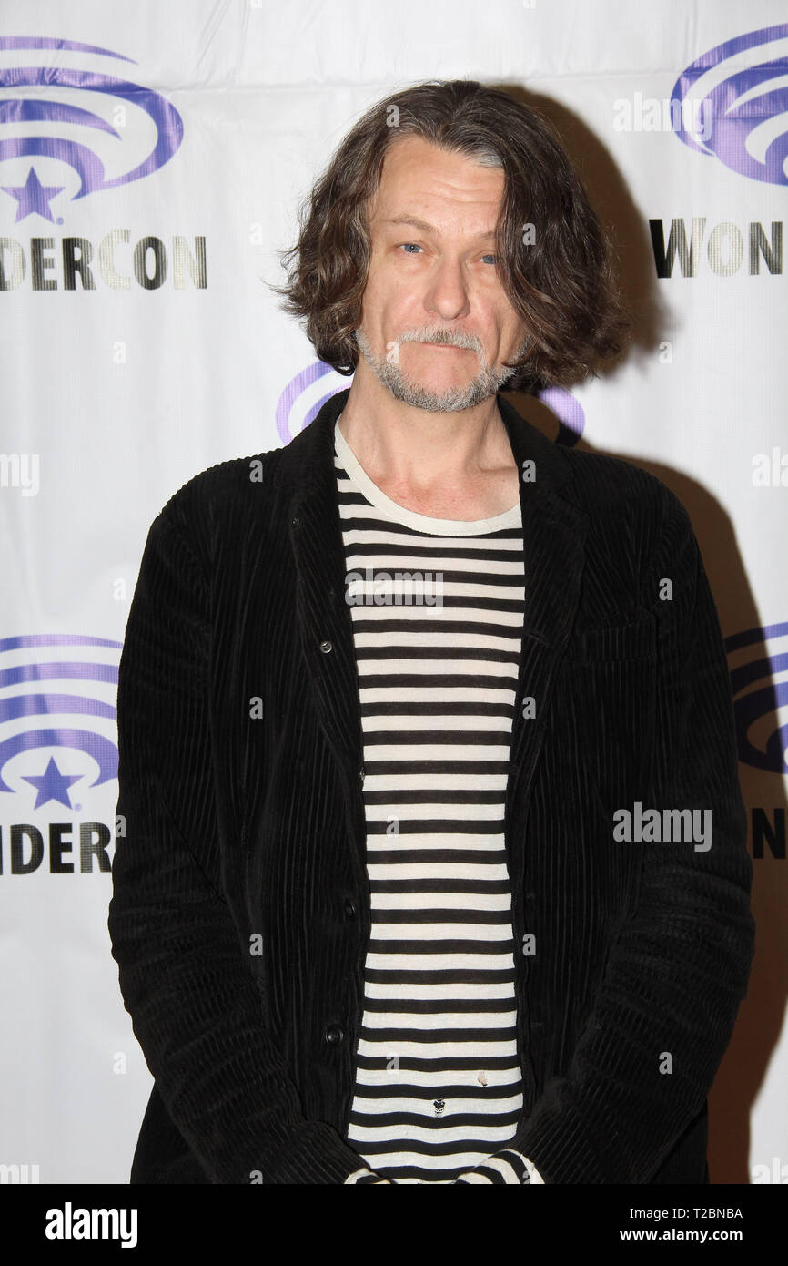 Ben Edlund promotes "The Tick" at WonderCon 2019 on Day 2 held at The ...