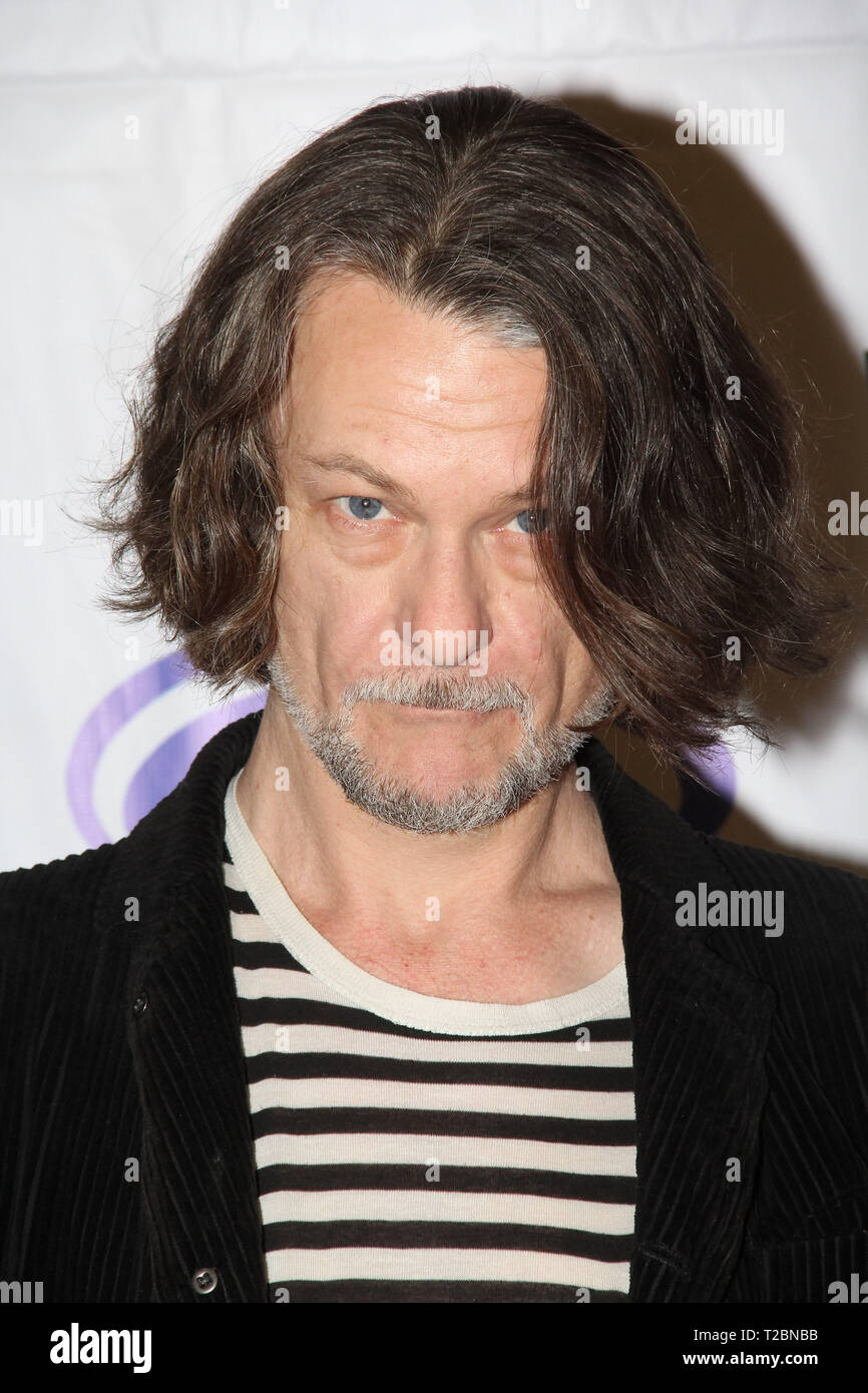Ben Edlund promotes "The Tick" at WonderCon 2019 on Day 2 held at The ...