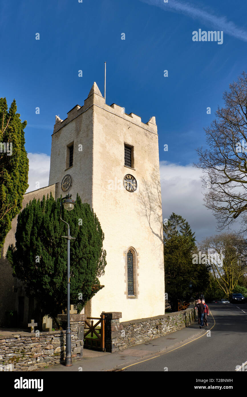 St Oswald's Church, Grasmere, Lake District, Cumbria Stock Photo - Alamy