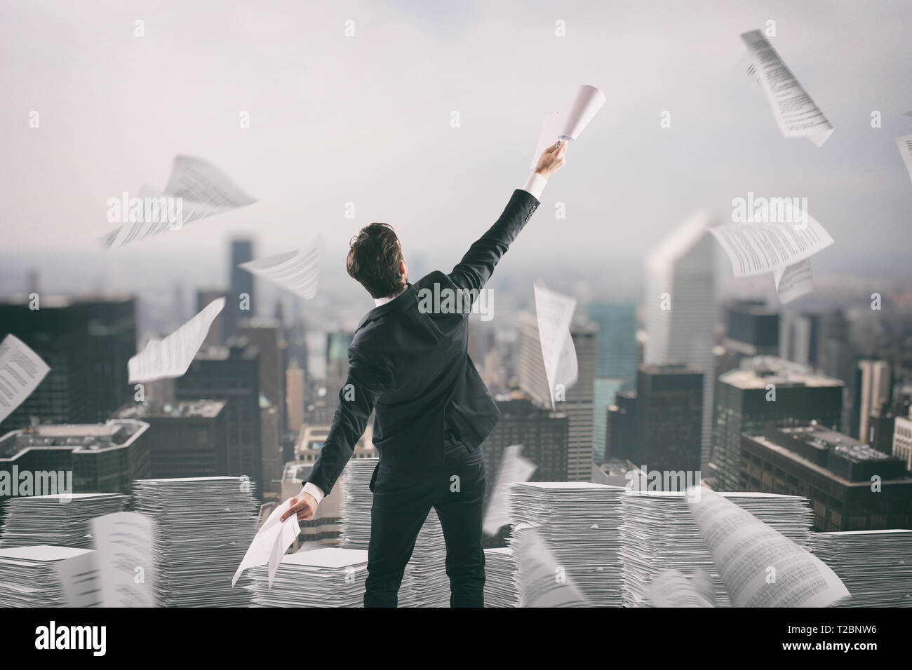 Buried papers hi-res stock photography and images - Alamy