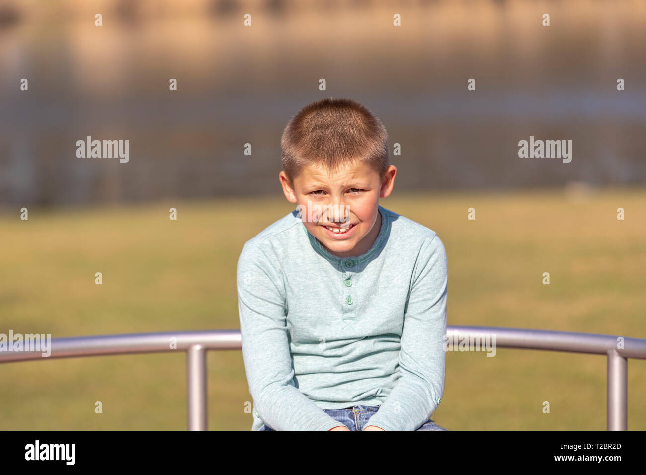 Boy in summer hi-res stock photography and images - Alamy